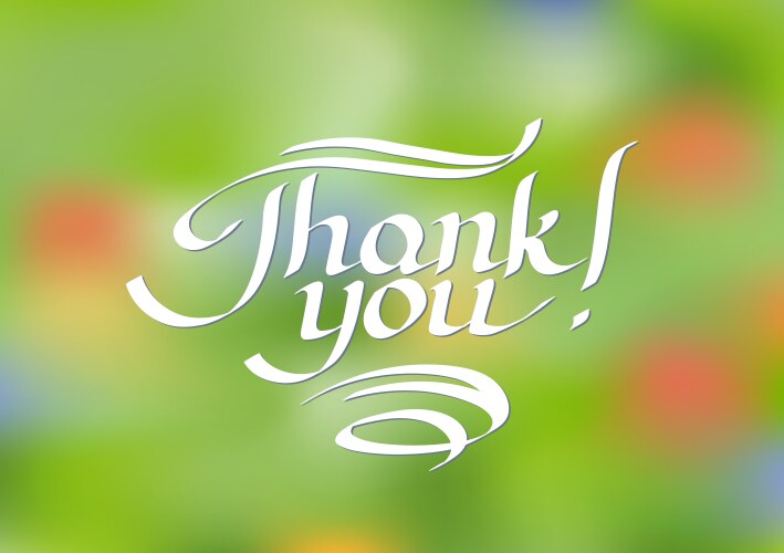 Green Thank You Vector Images (over 2,100)