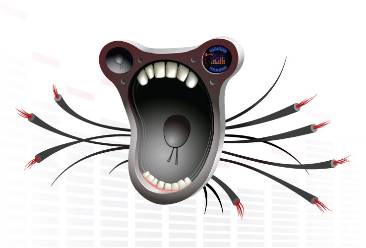 Cartoon Sound Speaker Volume Vector Images (over 3,000)