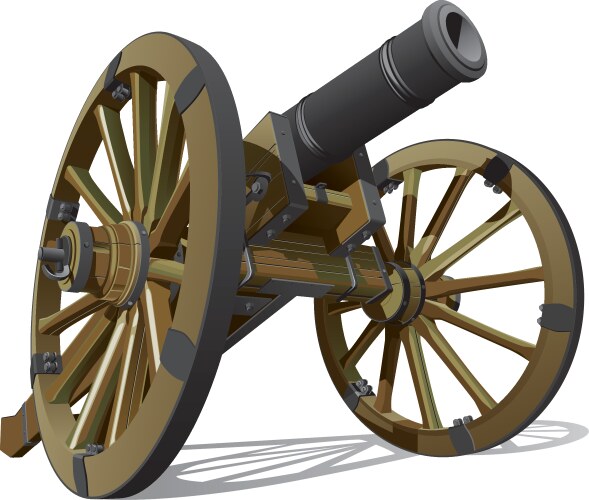 Civil War Cannon Vector Free Vectors | A Soldier Who Shoots A Cannon