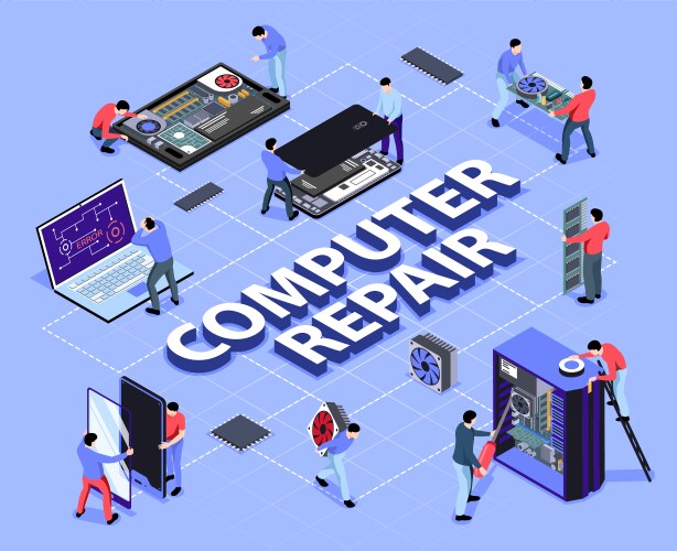Laptop Repair Vector Images (over 13,000)