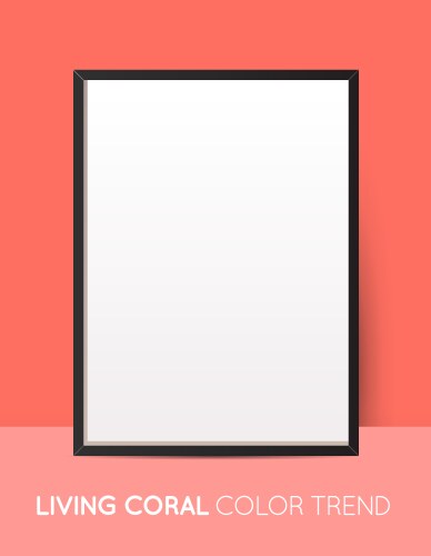 Vertical collage layout template frames for photo Vector Image