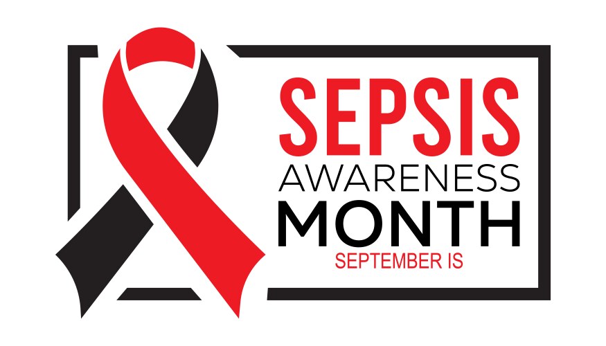 Sepsis awareness month Royalty Free Vector Image
