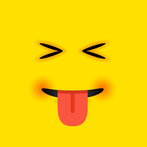 Crazy emoji character Royalty Free Vector Image Crazy emoji character Royalty Free Vector Image