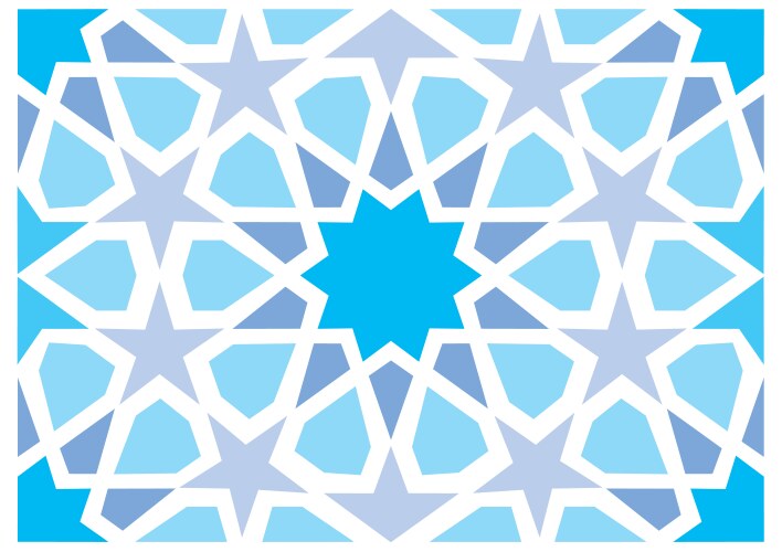 Geometric interlaced pattern Royalty Free Vector Image