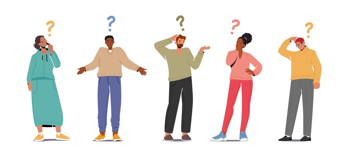 People Asking Vector Images (over 8,300)