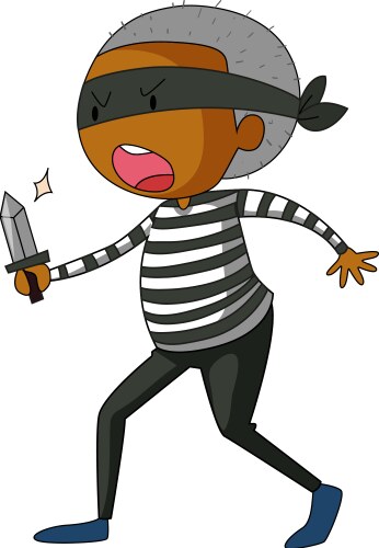 Thief Cartoon Vector Images (over 9,200)