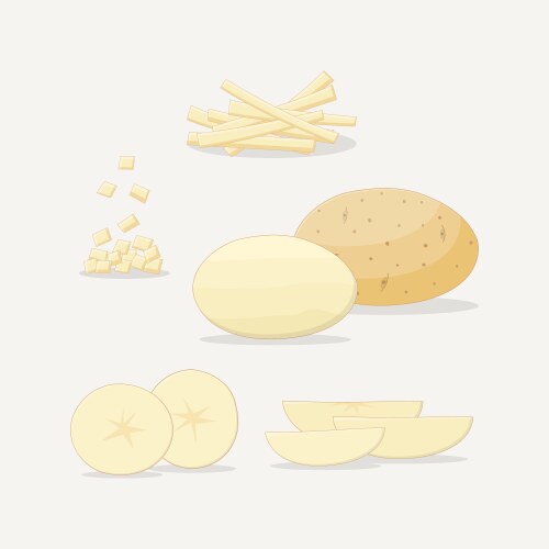 Potato icon Royalty Free Vector Image - VectorStock