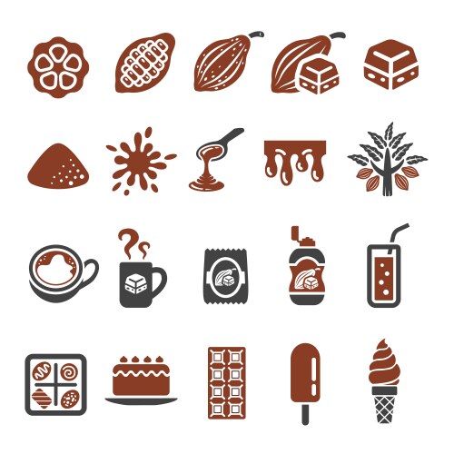 Symbol Cocoa Tree Vector Images (over 1,200)