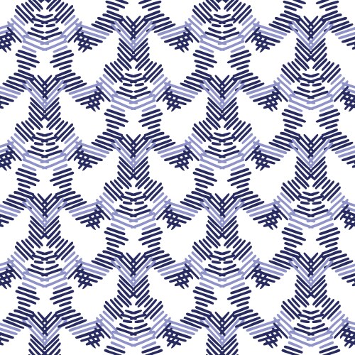 Indigo blue to dye effect abstract seamless Vector Image