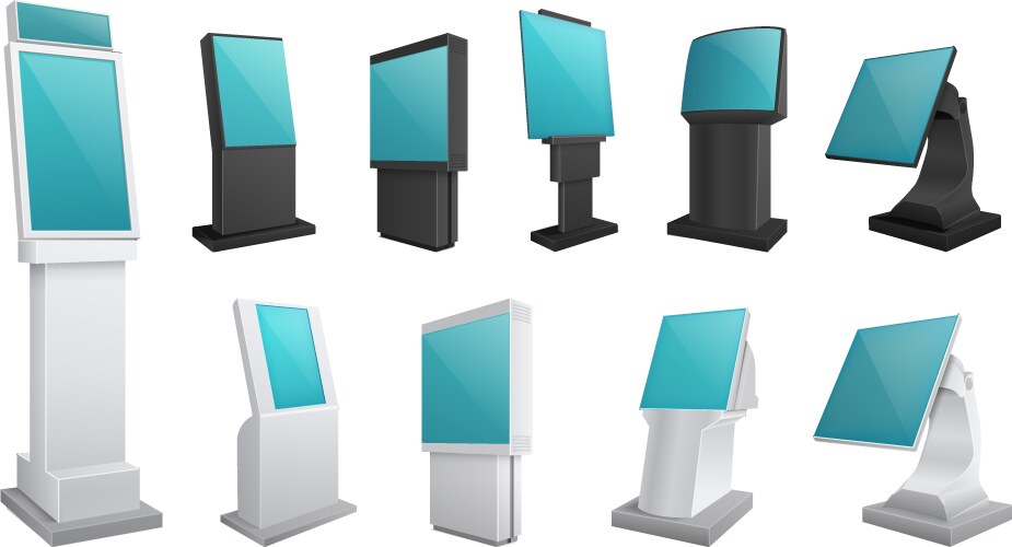Kiosk Mockup Vector Images (over 630)