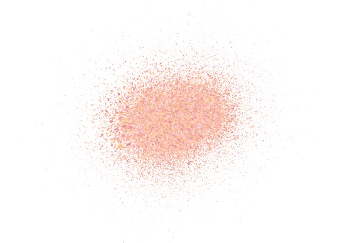 Salt or sugar crystal powder flying dust Vector Image