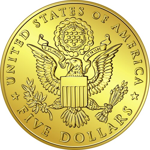 Eagle Coin Vector Images (over 230)