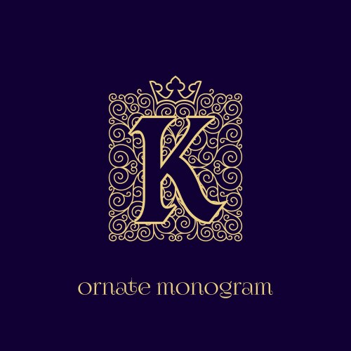 K Monogram Vector Images (over 40,000)