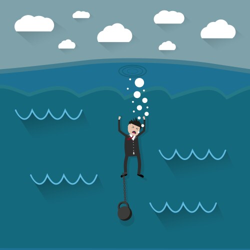 Drowning Cartoon Vector Images (over 1,300)