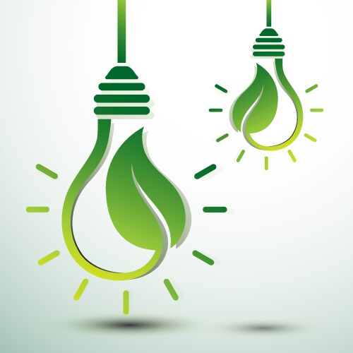 Green idea Royalty Free Vector Image - VectorStock