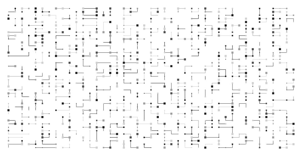 White graph paper dots pattern background Vector Image