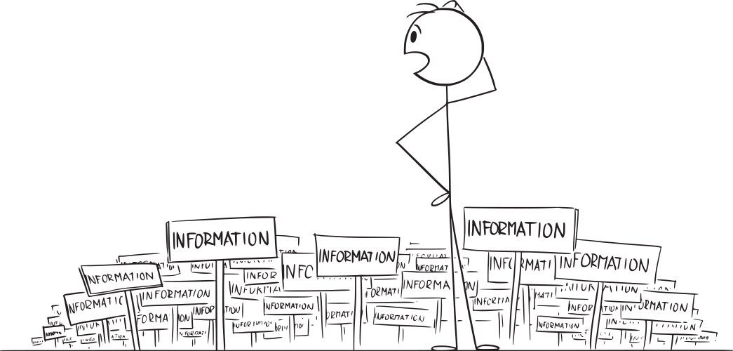 Help to drowning person cartoon stick figure Vector Image