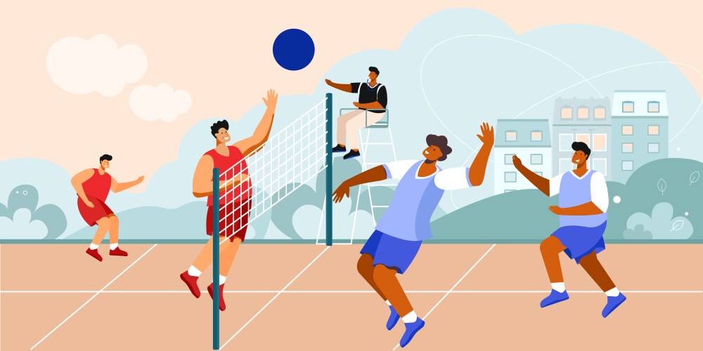 Volleyball Court Vector Images (over 1,500)