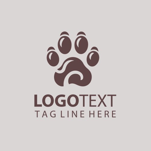 Dog Paw Logo Vector Images (over 20,000)