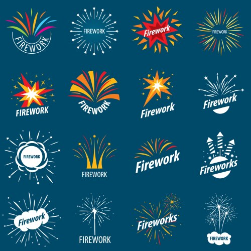 Fireworks Logos Vector Images (over 11,000)