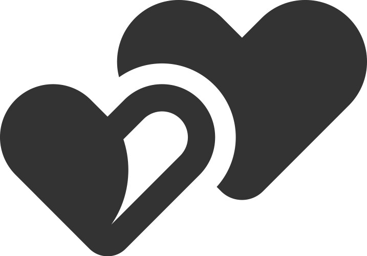 Romantic feeling icon Royalty Free Vector Image