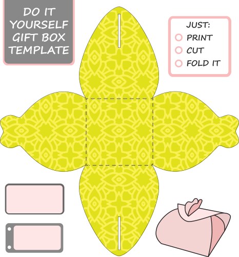 Box Packaging Die Cut Vector Images (over 6,400)