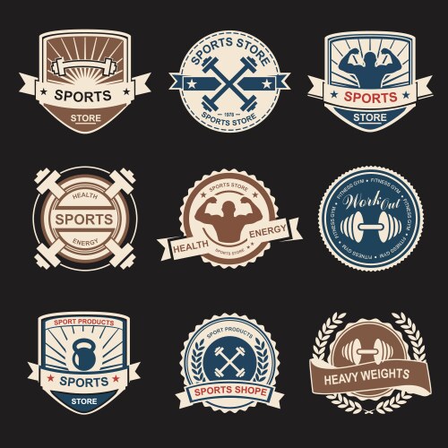 Sports logo Royalty Free Vector Image - VectorStock