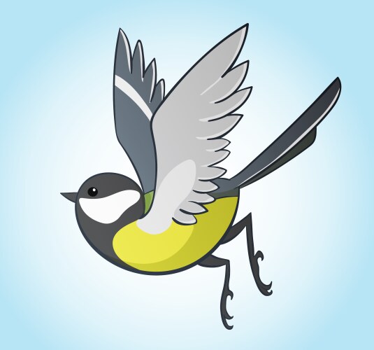 Titmouse Royalty Free Vector Image - VectorStock