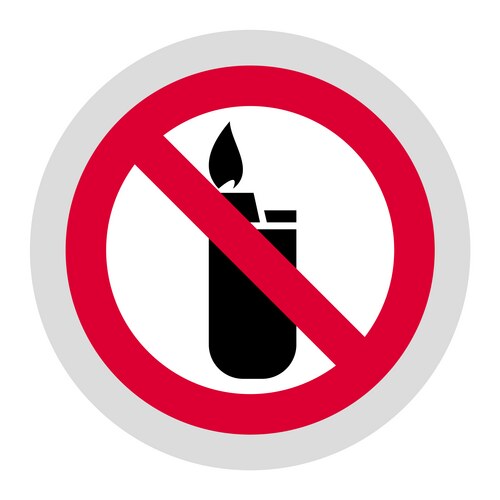 No beer prohibited sign forbidden modern sticker Vector Image