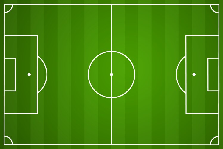 Soccer field background Royalty Free Vector Image