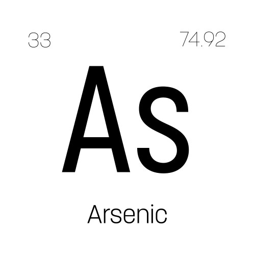 Periodic Table Element Arsenic Vector Images (61)