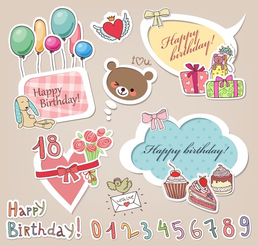 Happy Birthday Vector Images (over 460,000)