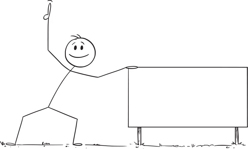 Stickman Pointing Vector Images (over 710)