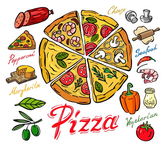 Pizza Vector Images (over 120,000)