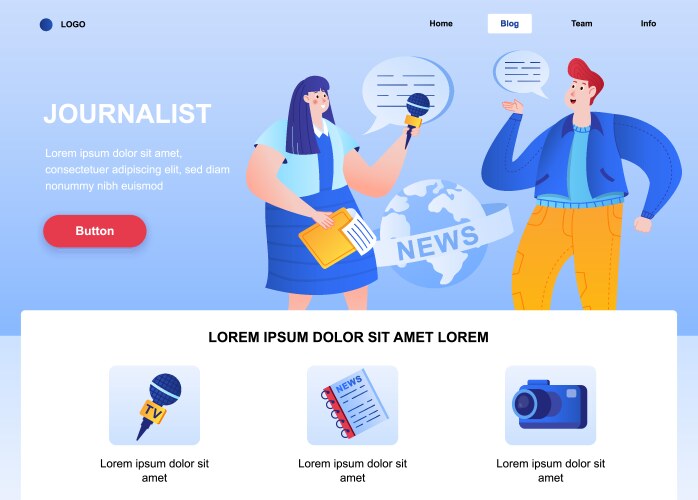 Journalist Cartoon Vector Images (over 8,200)