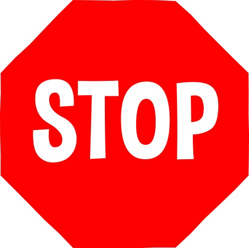 Red Stop Sign Vector Images (over 57,000)