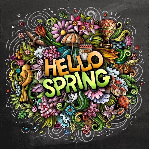 Spring Cartoon Vector Images (over 260,000)