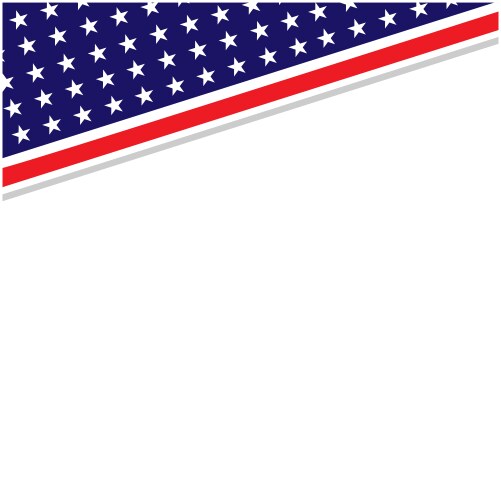 American Flag Corner Border Vector Images (over 270)
