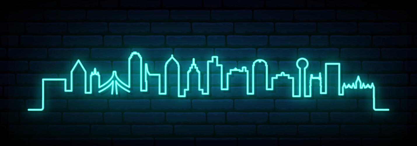 Dallas Skyline Vector Images (over 350)