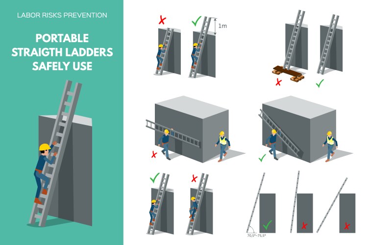 Safety Icons Working at Height Vector Images (over 420)