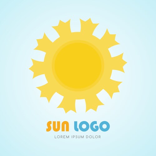 Happy sun icon Royalty Free Vector Image - VectorStock