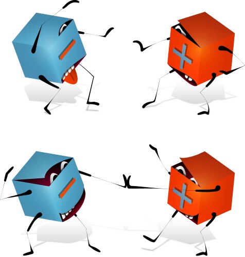 Division minus plus Royalty Free Vector Image - VectorStock