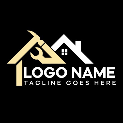 House Renovation Logo Home Improvement Renovation Logo Drawlogo