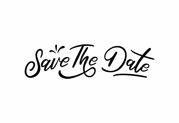 Save the Date Font Vector Images (over 2,900)