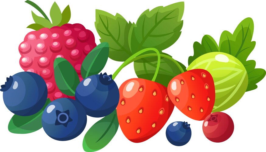 Berries Cartoon Vector Images (over 59,000)