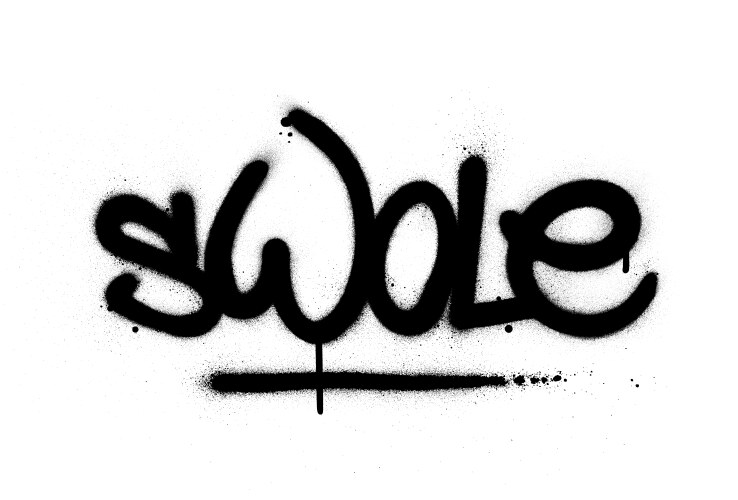 Graffiti Goat Spray Art Royalty Free Vector Image