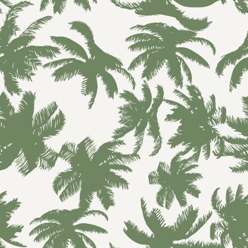 Hawaii beach tee print with palm tree t-shirt Vector Image