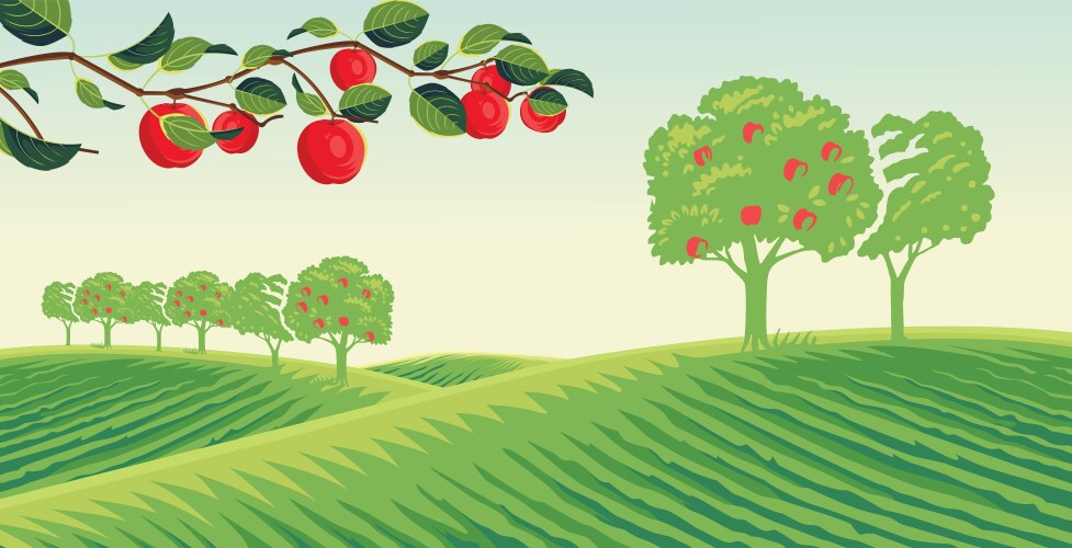 Orchard Background Vector Images (over 3,100)