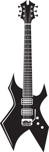 Rock guitar Royalty Free Vector Image - VectorStock