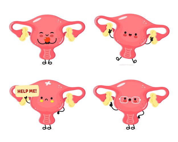 Uterus Cartoon Cute Vector Images (over 510)